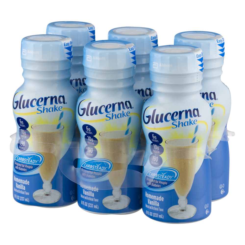 Glucerna Shake Vanilla 8oz EA 6PK 48oz PKG | Garden Grocer