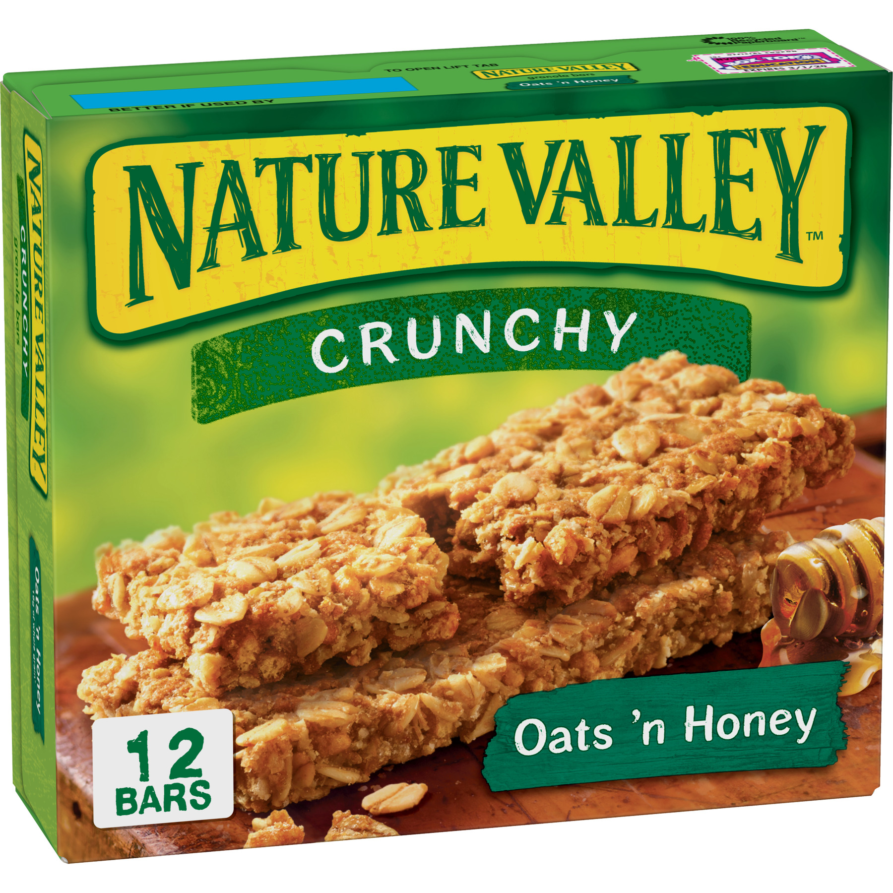 Nature Valley Crunchy Granola Bars Oats N Honey 12CT 8 9oz Box Garden Nature Valley Crunchy Granola Bars Oats N Honey 12CT 8 9oz Box Garden