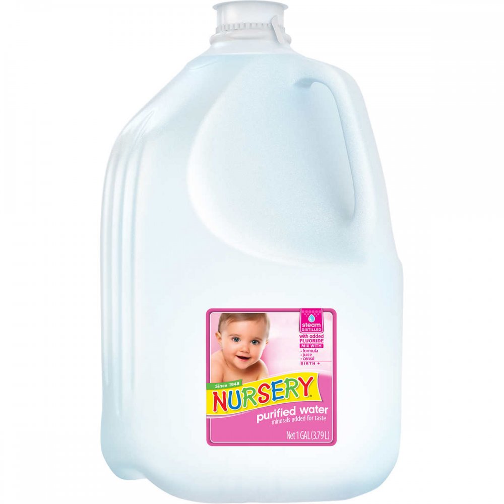 Nursery Purified Water With Fluoride 1 Gallon Garden Grocer Nursery Purified Water With Fluoride 1 Gallon Garden Grocer