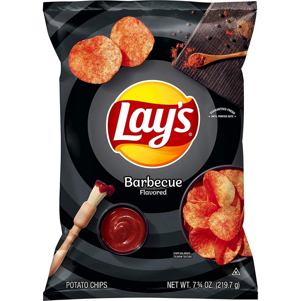 Lay s Potato Chips Barbecue 7 75oz Bag Garden Grocer Lay s Potato Chips Barbecue 7 75oz Bag Garden Grocer